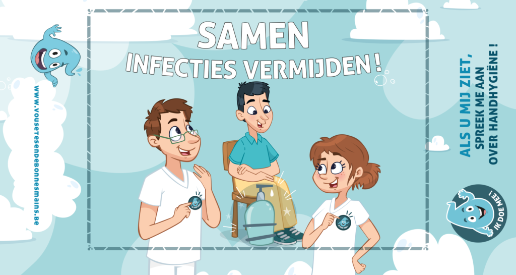 Evolutie van de naleving van handhygiëne in psychiatrische instellingen ...